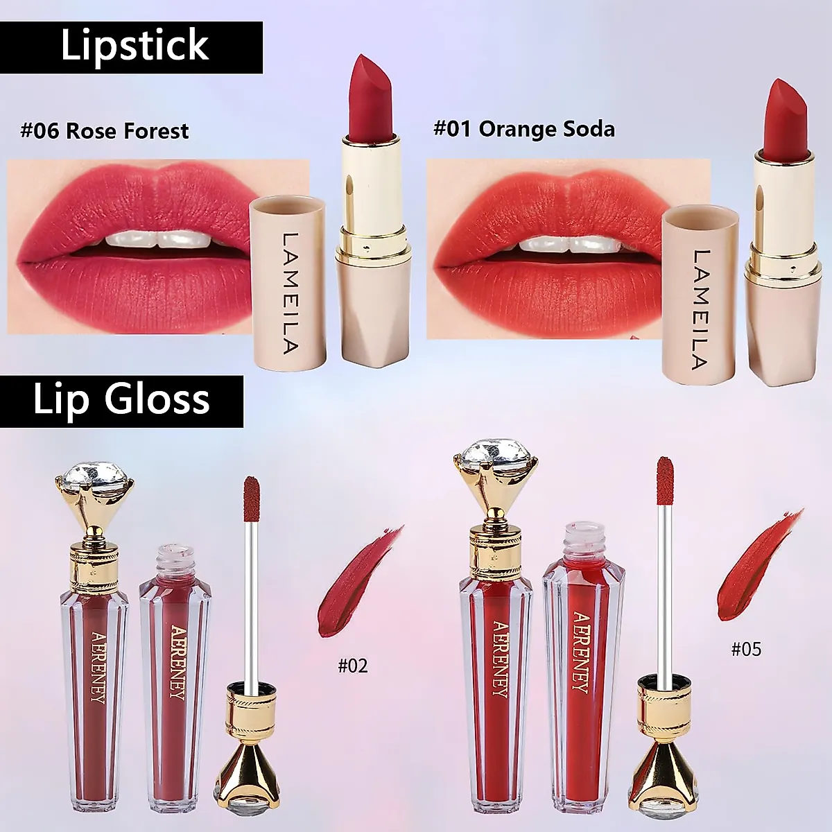 Makeup Kit All-in-one Makeup Gift Set for Women Full Kit,including travel makeup bag, makeup brush set, eyeshadow palette, lip gloss, foundation, highlighter, mascara, eyeliner, eyebrow pencil(BLACK)