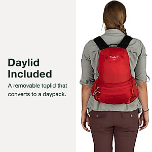 Osprey Ariel Plus 60 Women's Backpacking Backpack , Night Jungle Blue, Medium/Large