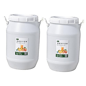 ULTECHNOVO 2pcs Countertop Cycler Kitchen Composting Bin Compost Bucket Litter Box with Cover Indoor Composter Counter Trash Can Compost Kitchen Compost Bin Countertop Home Composter Food