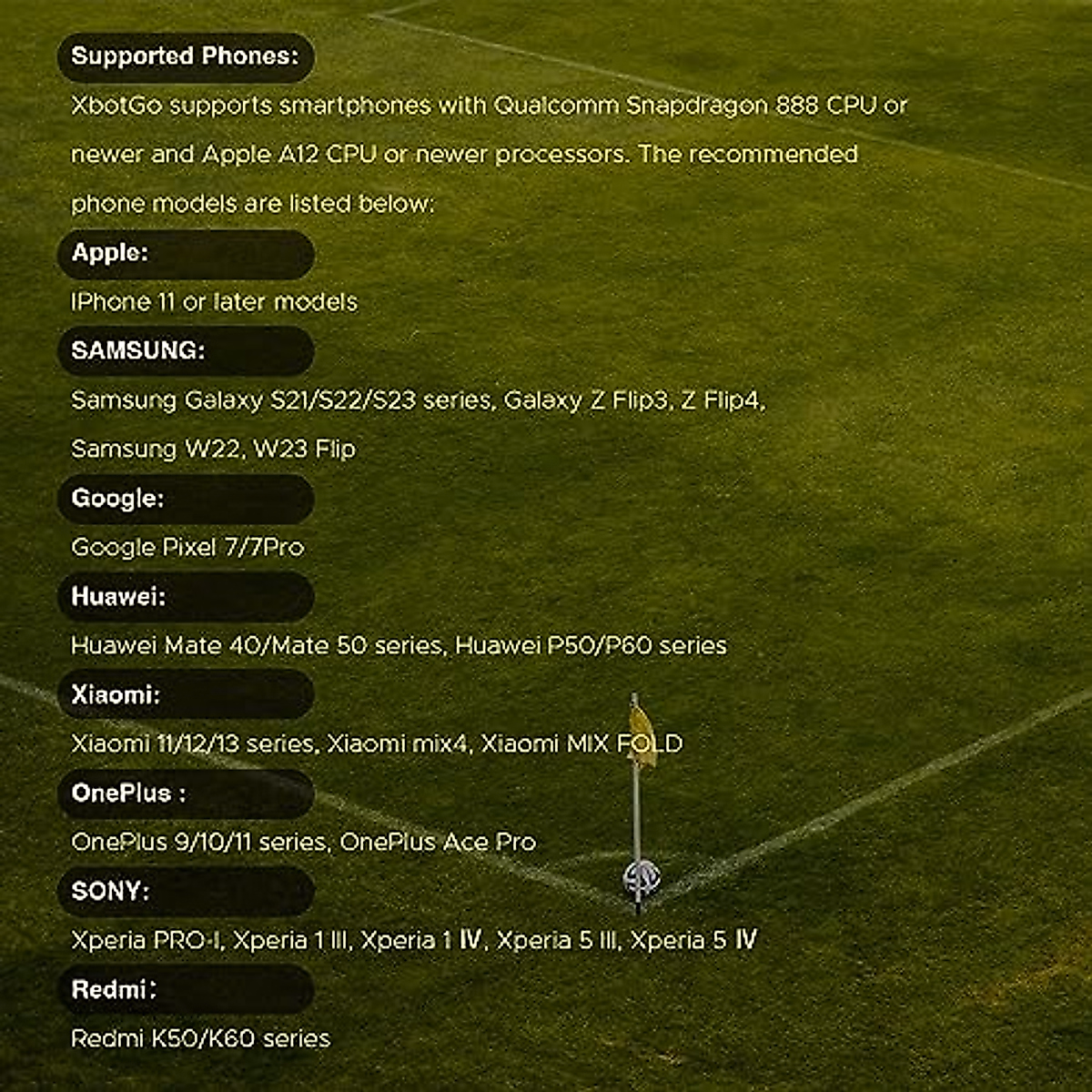 XbotGo Gimbal+T1+T4 Tripods kit, Basketball & Soccer Game Recording, AI Automatic Shooting, Unmanned Operation, 3-Axis Phone Gimbal