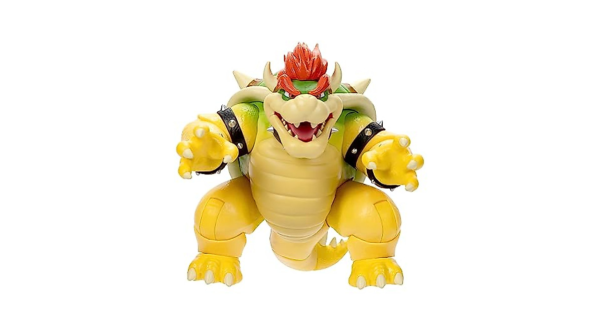 Bowser Action Figure with Fire Breathing Effects