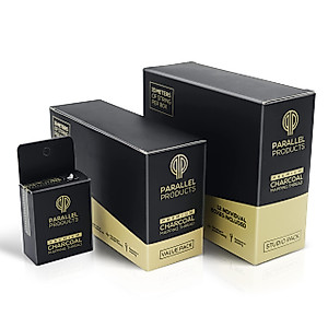 Parallel Products - Premium Eyebrow Mapping String for Microblading - Pre-Inked - 1 mm Charcoal Thread - Essential Brow Microblading Supplies - 15 Meters per Box