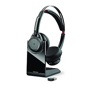 Plantronics Voyager Focus UC Bluetooth USB B825 202652-01 Headset (Renewed)
