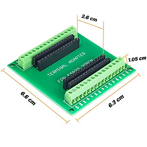 KeeYees 2pcs ESP32 WiFi Development Board with 2pcs Breakout Board (30PIN)