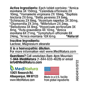 T-Relief Pet Pain Relief Arnica +12 Powerful Natural Medicines Help Ease Muscle Joint & Hip Pain Soreness Stiffness & Injuries Max Fast-Acting Soother for Dogs & Cats - 90 Tablets (2 Pack)