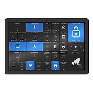 Smart Home Mount Wall Mount Kit for Samsung Galaxy Tab A8 10.5 Tablet (SM-x200 / 205) - Black