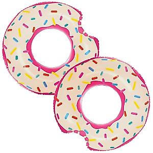 Intex Donut Inflatable Tube, 42" X 39" (2 Tubes)