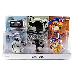 Nintendo Retro Amiibo 3-Pack - Modern Style Pokemon Collection Toy Figures