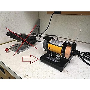 Central Machinery Bench Grinder with Flex Shaft