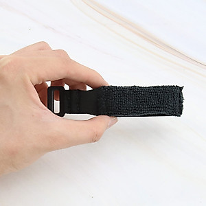 Micro Traders Guitar Fret String Wraps Belt Reduce Noise Silencer Fretboard Black 190mm Musical Instrument Supplies Fit for 6-string Guitar4-string Bass