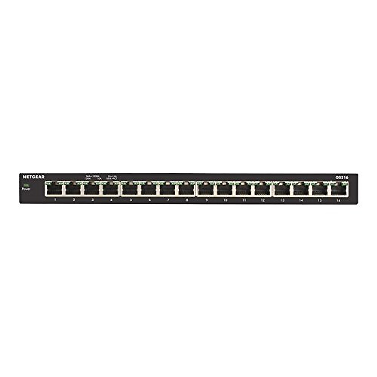 Netgear 16-Port GB UNMANAGED Switch, GS316-100PES