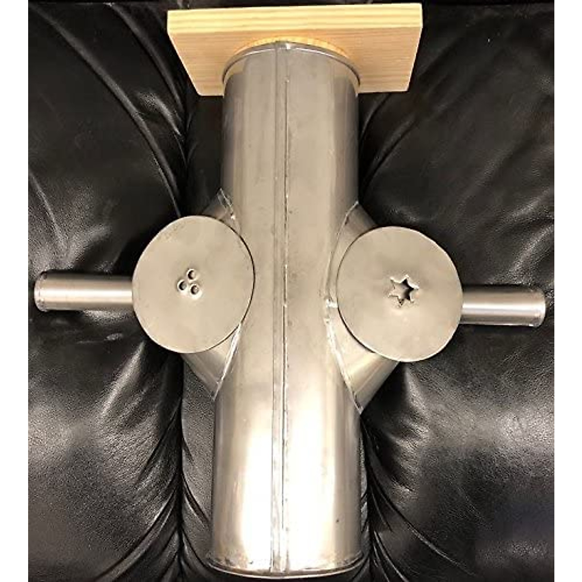 Made in Mexico 12" Mejicana Churrera Churro Maker Churros Manual Hand Machine Metal/Wood w/2 molds