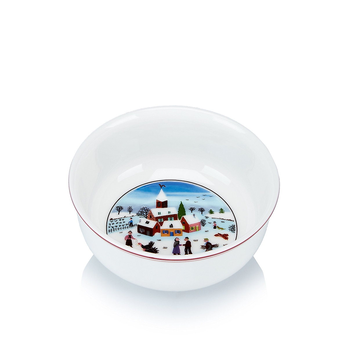 Villeroy & Boch Naif Christmas Soup/Cereal Bowl, 10oz