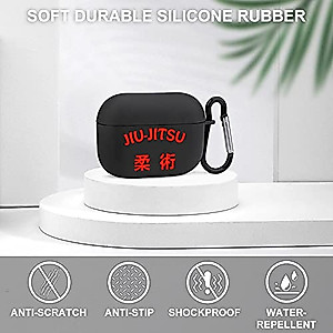 Jiu-Jitsu Case for Apple AirPods Pro Headset Cover Headphone Protective Shockproof Cover Cases