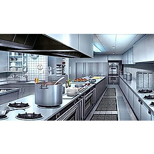 Yesland Rubber Door Mat 61 x 35 Inches, Packed in Roll Durable Restaurant Kitchen Non-Slip Bar Drainage Utility Floor Mat, Ideal Anti-Fatigue Entry Way Doormat for Home Garden Indoor Outdoor Wet Area