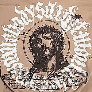 Cactus Pack Men's Hooded 3D Graphic Print Casual Oversized Sweatshirts Graffiti Long Sleeve Black