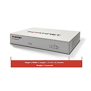 FortiGate-40F Network Security Appliance Plus 3 Year FortiGuard Unified Threat Protection (UTP) and FortiCare Premium (FG-40F-BDL-950-36)