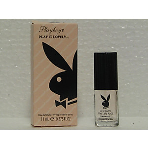 PLAYBOY PLAY IT LOVELY by Playboy, EDT SPRAY 0.375 OZ MINI