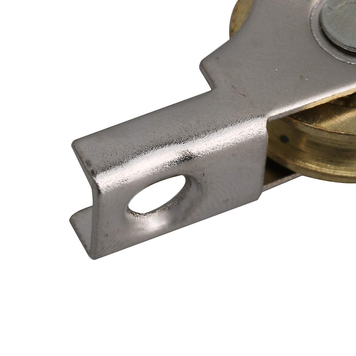 RDEXP Sliding Roller Wheel 20mm Diameter Slotted Wheel for Wardrobes Cabinet Bookcases Door Window Set of 20