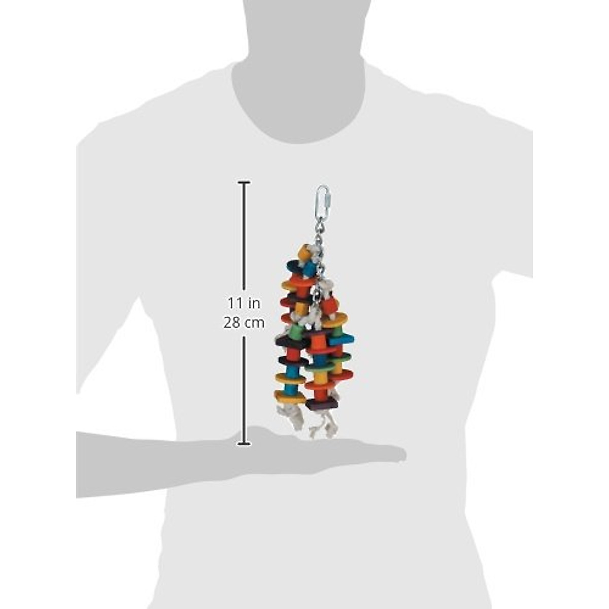 Paradise Toys Small Hanging Thimbles, 4-Inch W by 12-Inch L