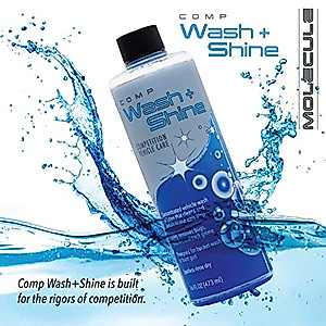 Molecule Wash and Shine, Hi-Foaming, Spot-free rinse, Removes Rubber Marks, Oils, and Dirt, 16 Ounces