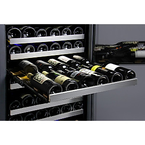 Allavino Wine Refrigerator, 172 Bottle, Stainless Steel