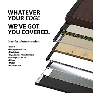 Outwater Plastics 585-Cl Clear 5/8'' Rigid Vinyl Clear Plastic U-Channel/C-Channel 72 Inch Lengths (Pack of 10 Pieces, 60 feet Total)