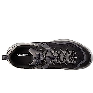 Merrell Mqm 3 Sneakers for Men Offers Textile Lining, Round-Toe Silhouette, and Lace-Up Closure Black/Charcoal 11.5 M