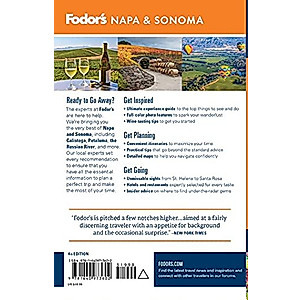 Fodor's Napa & Sonoma (Full-color Travel Guide)