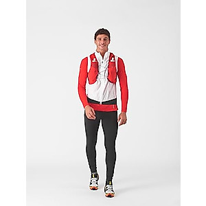 Salomon Men's Standard Cross Run Tight, Deep Black, Large