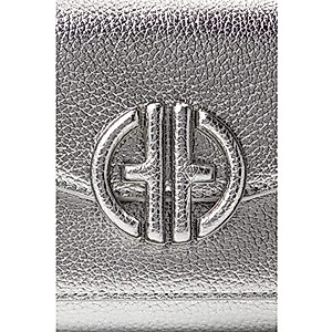 Cole Haan Oversized Closure Phone Case Silver One Size