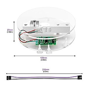 HX711 Digital Load Cell Weight Sensor AD Converter Breakout Module +5KG Portable Electronic Kitchen Scale Module for Arduino Scale