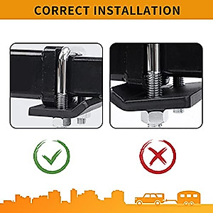 Hitch Tightener for 1.25" and 2" Hitches, Solid Steel Anti-Rattling Stabilizer, Rust-Free, Reducing Extra Movement Including Swaying, Rocking and Rattling of Any Hitch-Mounted Accessory (1 Pack)