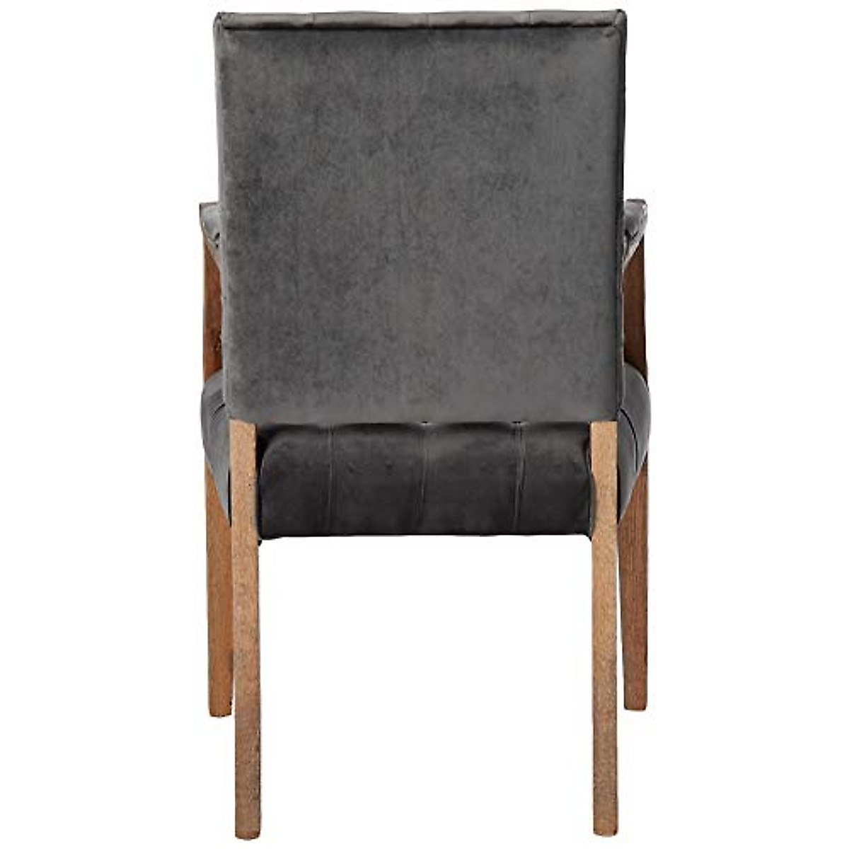 Christopher Knight Home Carolina Velvet Dining Chair, Charcoal