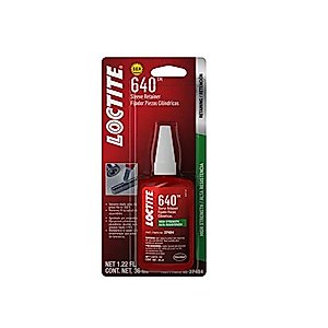 Loctite 492147 640 High Strength Sleeve Retainer Bottle, 36-Milliliter