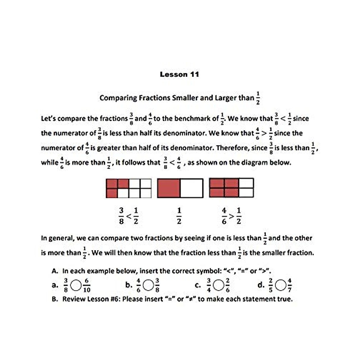 Developing Fractions Sense® B Class Set of 10 - Grade 4. A Concrete and Visual Approach to Fractions. Includes 10 Student workbooks, 10 Sets of Fraction manipulatives, Teacher Set and Answer Key.