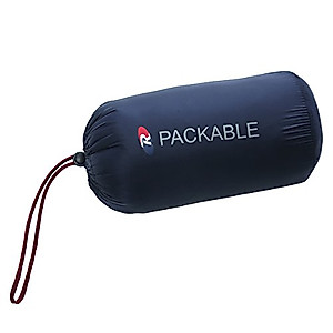 Rokka&Rolla Men's Lightweight Packable Down Jacket Puffer Coat