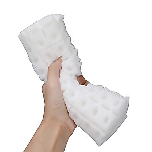 Fdit 100Pcs Hydroponic Sponge Planting Sponge Gardening Tool Seedling Sponges for Greenhouse