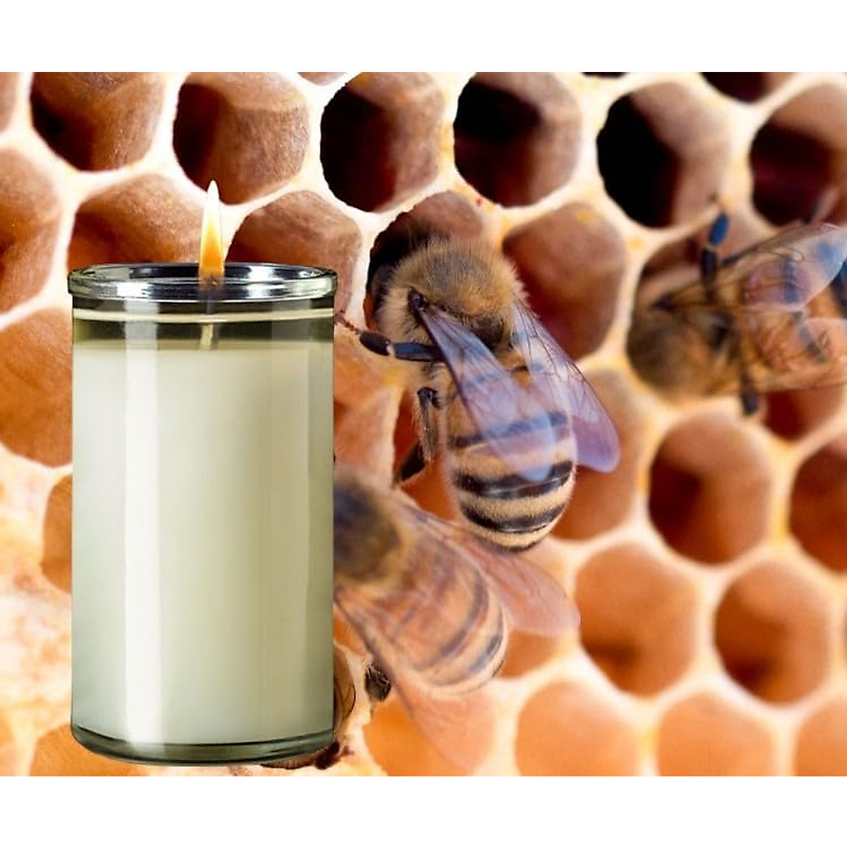 3 Days of Darkness - 3 Day 100% Beeswax Devotional Candle 72 Hours Made in USA