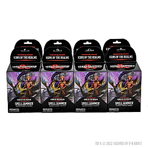 WizKids D&D Icons of The Realms: Spelljammer: Adventures in Space - 8ct. Booster Brick