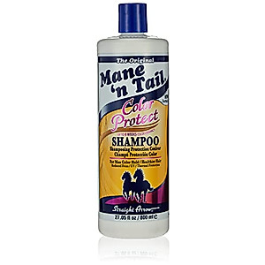 Mane 'n Tail Color Protect Up To 8 Weeks Color Vibrancy Shampoo, Pearl White, Cocoa Butter, 27.05 Fluid Ounce