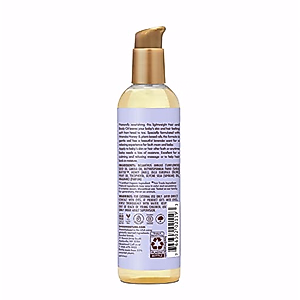 SheaMoisture Baby Hair and Body Oil for Delicate Hair and Skin Manuka Honey and Lavender Nighttime Hair and Skin Care Regimen 4.1 oz