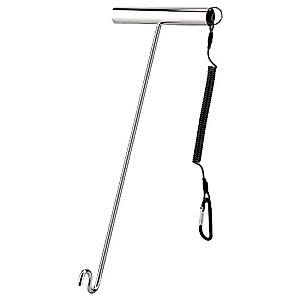 YEUQWJ Stainless Steel Shark Hook Remover. Fish Hook Remover.Shark Hook Remover.Push/Pull Remover (13 in)