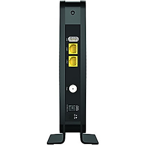 NETGEAR N600 (8x4) WiFi DOCSIS 3.0 Cable Modem Router (C3700) Certified for Xfinity from Comcast, Spectrum, Cox, Spectrum & more