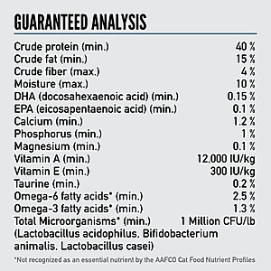 ORIJEN GUARDIAN SENIOR Dry Cat Food, Grain Free Cat Food for Senior Cats, WholePrey Ingredients, 4lb