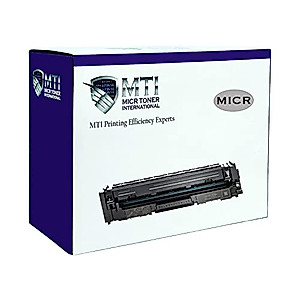 MTI 206A MICR Toner OEM Modified Replacement for HP 206A 206X | HP Color Laser Pro M255dw M255nw MFP M282nw M283cdw M283fdn M283fdw | W2110A Check Printer Magnetic Ink