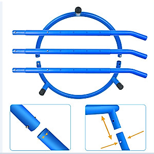 Skete Trainer, Height Adjustable Skate Aid,O stype Skate Trainer, Trainer Roller Skates, Skating Trainer, Roller Skate Trainers, Skate Trainers (Height Adjustable Blue)