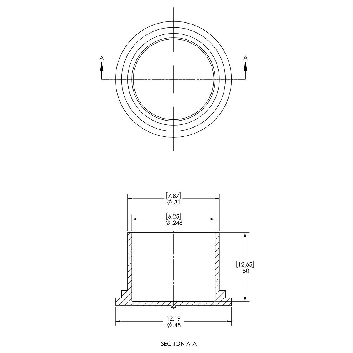 Caplugs 99394455 Plastic Cap for Threaded Connectors 1/4" EC-4, PE-LD, to Cap Nominal Thread Size 1/4", Red (Pack of 200)