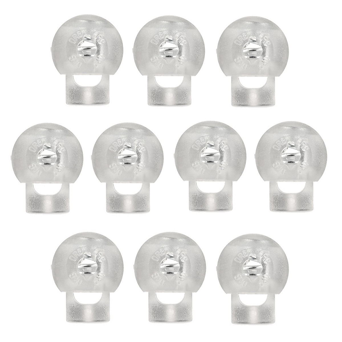 Curtaincrafters Roman Shade Clear Leveling Adjuster Orb Quantity of 10