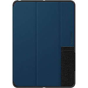 OtterBox Symmetry Series Case for iPad 5th & 6th Gen - Non Retail Packaging - Coastal Evening (Clear/Black/Blazer Blue)